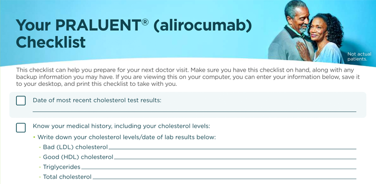 Helpful Resources | PRALUENT® (alirocumab) Injection